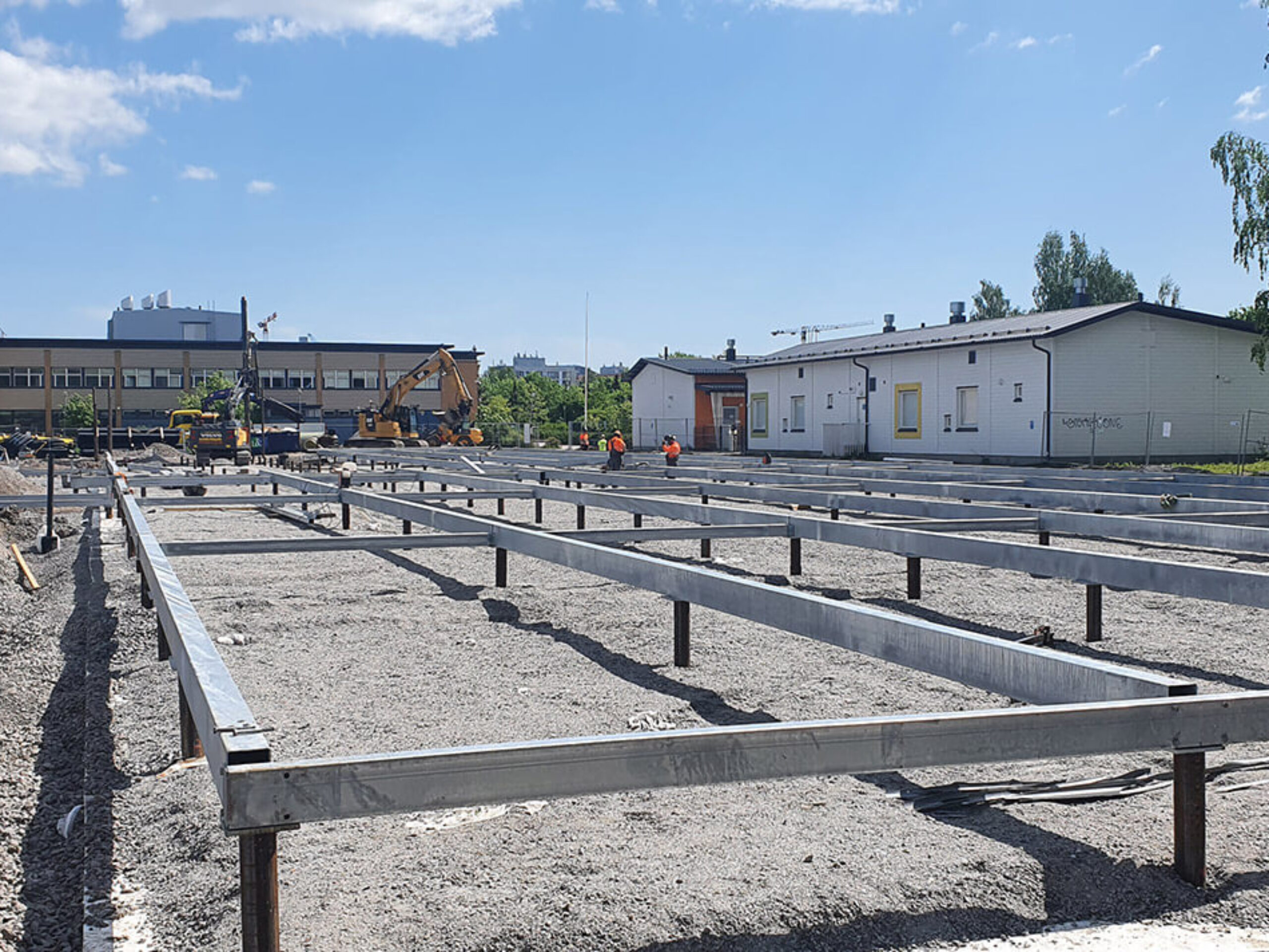 Toteutettuja paalutuskohteita - Kankareen Paalutus